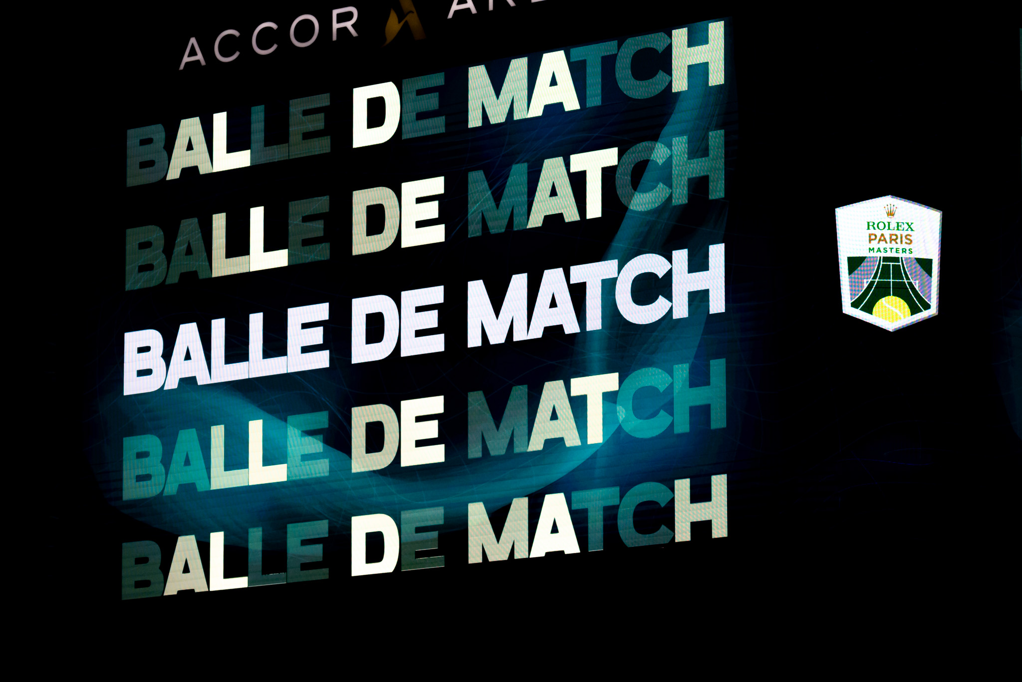 til Rolex Paris Masters ATP-1000 tennis i Accor Arena, Bercy - w e s s ...